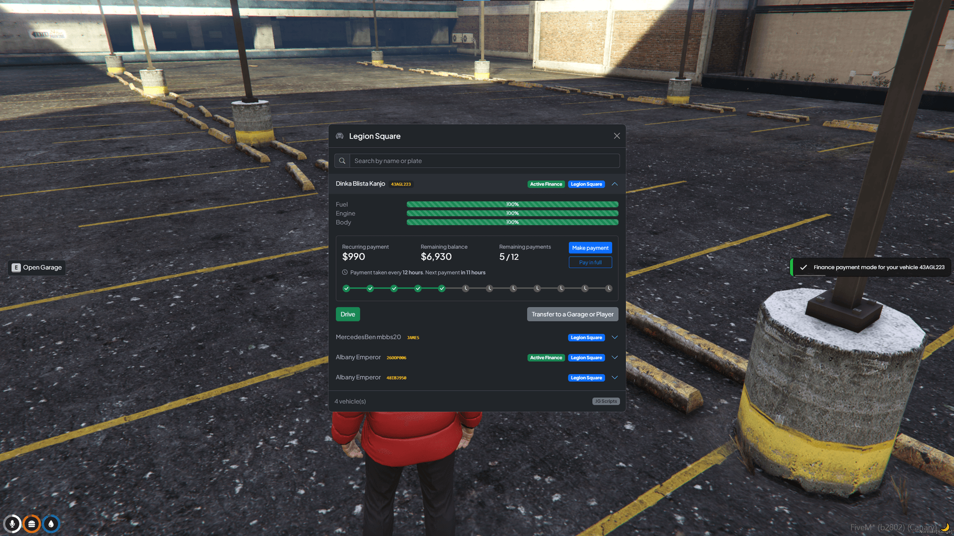 Dealerships | JG Scripts | QBCore, Qbox & ESX FiveM Scripts