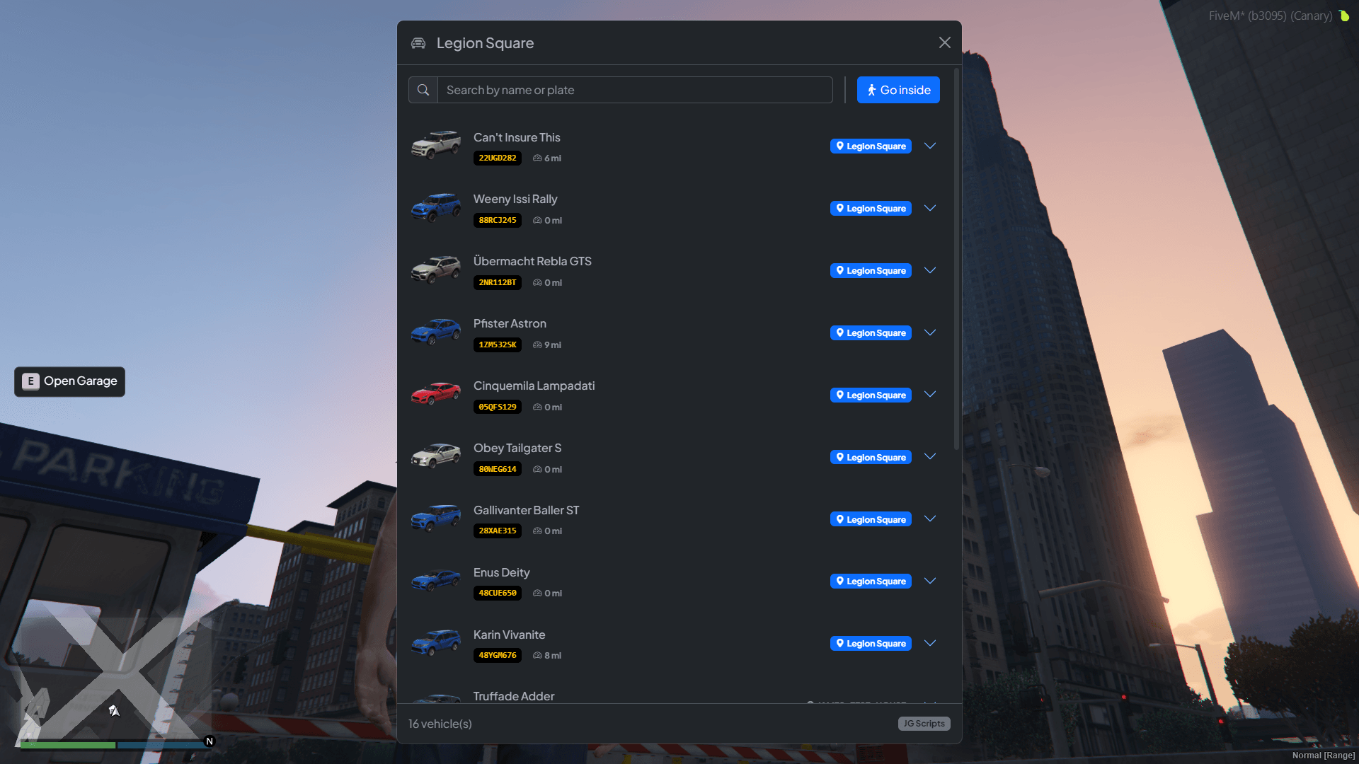 Advanced Garages v3 | JG Scripts | QBCore, Qbox & ESX FiveM Scripts