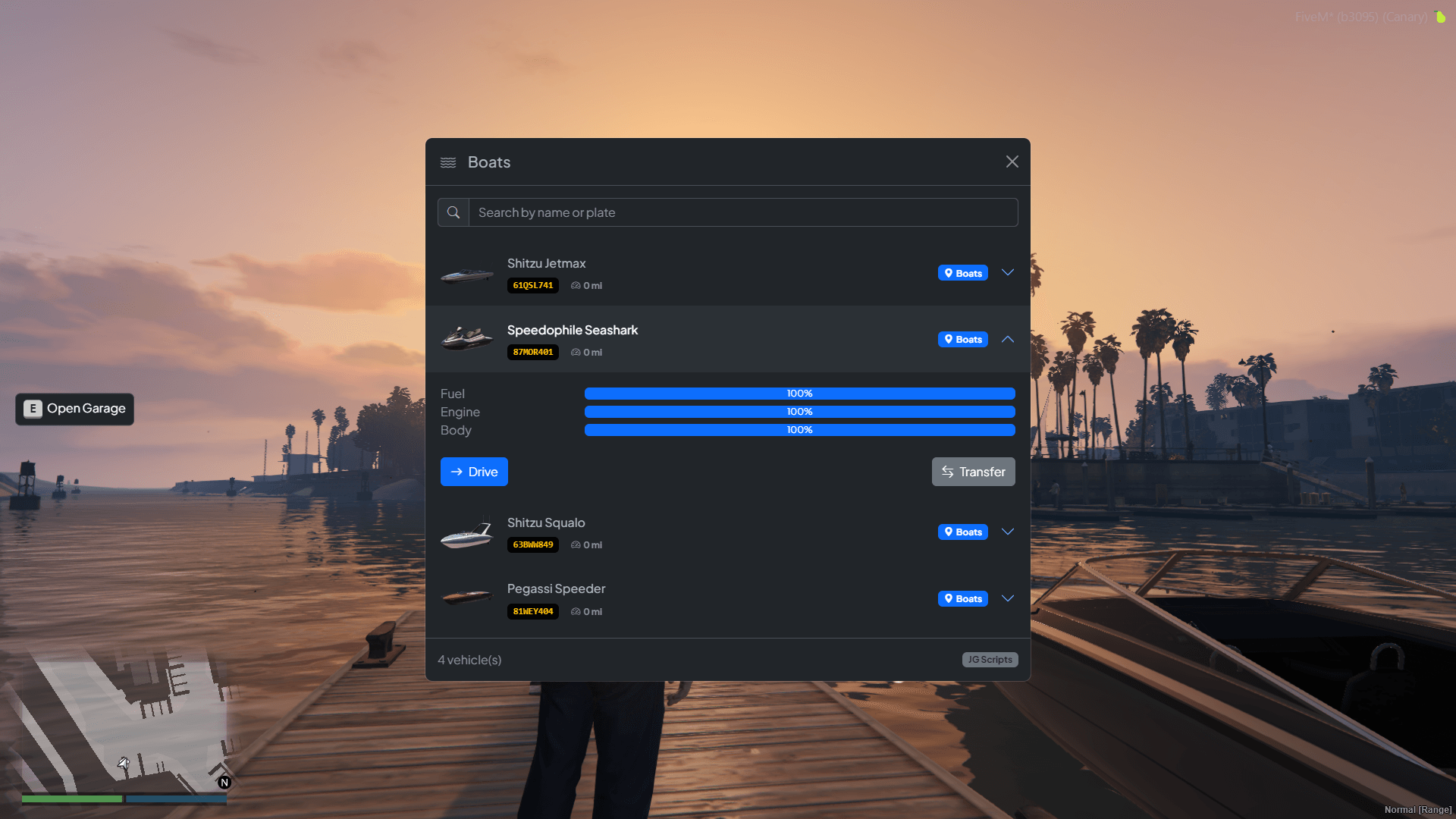 Advanced Garages v3 | JG Scripts | QBCore, Qbox & ESX FiveM Scripts