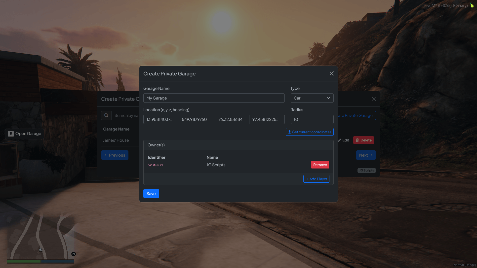 Advanced Garages v3 | JG Scripts | QBCore, Qbox & ESX FiveM Scripts
