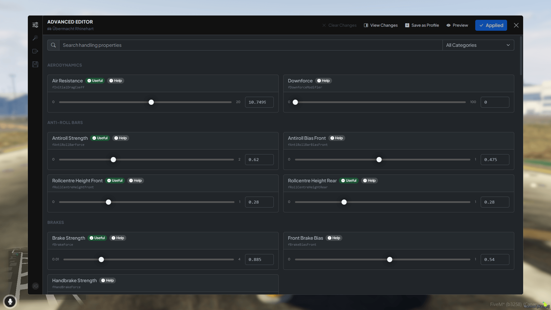 Handling Pro | JG Scripts | QBCore, Qbox & ESX FiveM Scripts