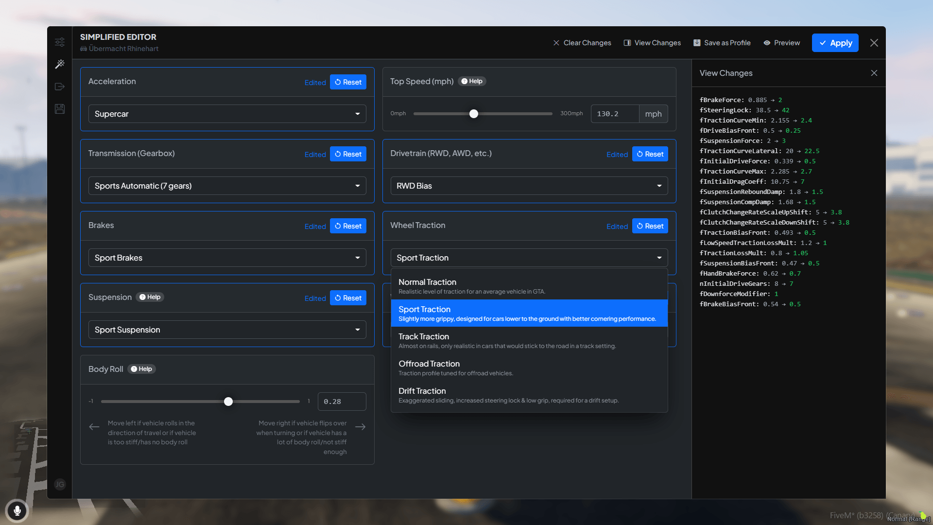 Handling Pro | JG Scripts | QBCore, Qbox & ESX FiveM Scripts