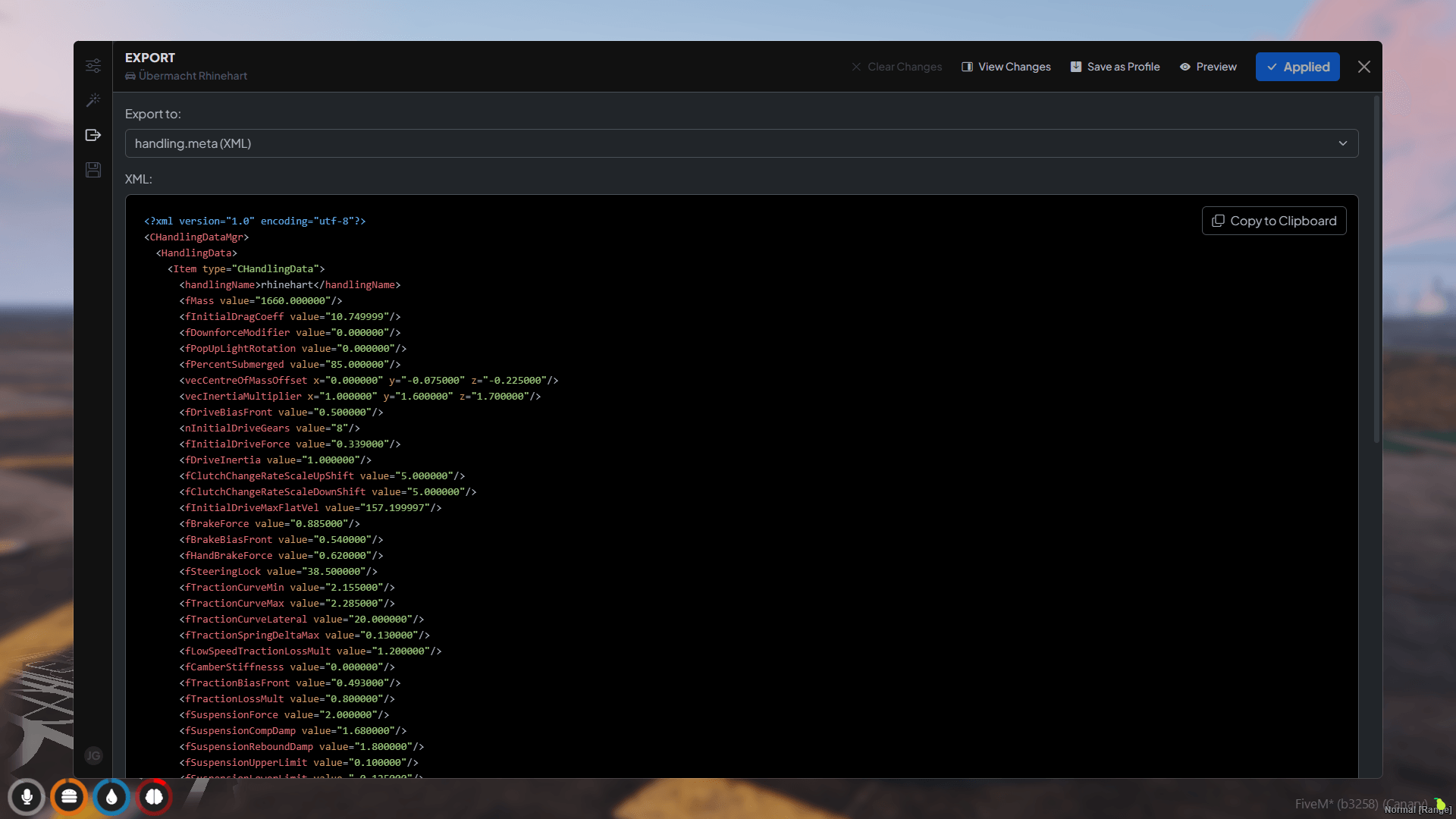 Handling Pro | JG Scripts | QBCore, Qbox & ESX FiveM Scripts