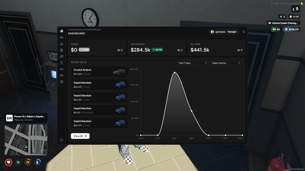 Dealerships v2 | JG Scripts | QBCore, Qbox & ESX FiveM Scripts